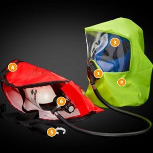 Bộ bình thở thoát hiểm 15 phút Spiroscape EEBD